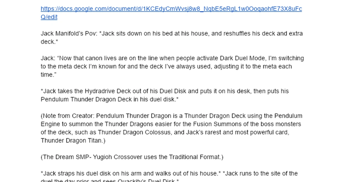 Yugioh-Dream SMP crossover continues. | Fandom