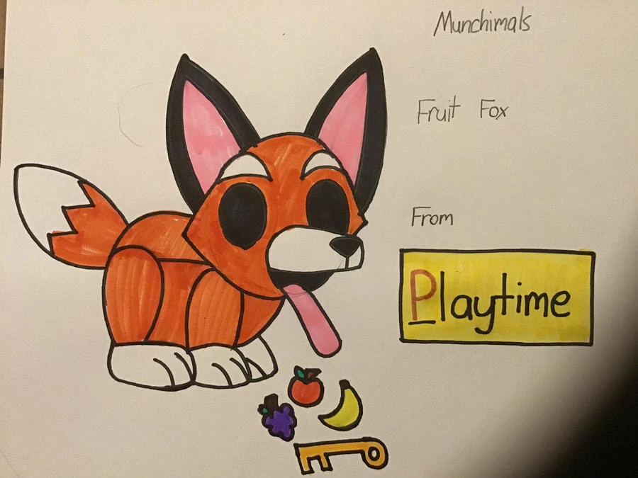 Poppy Playtime OC: Fruit Fox | Fandom