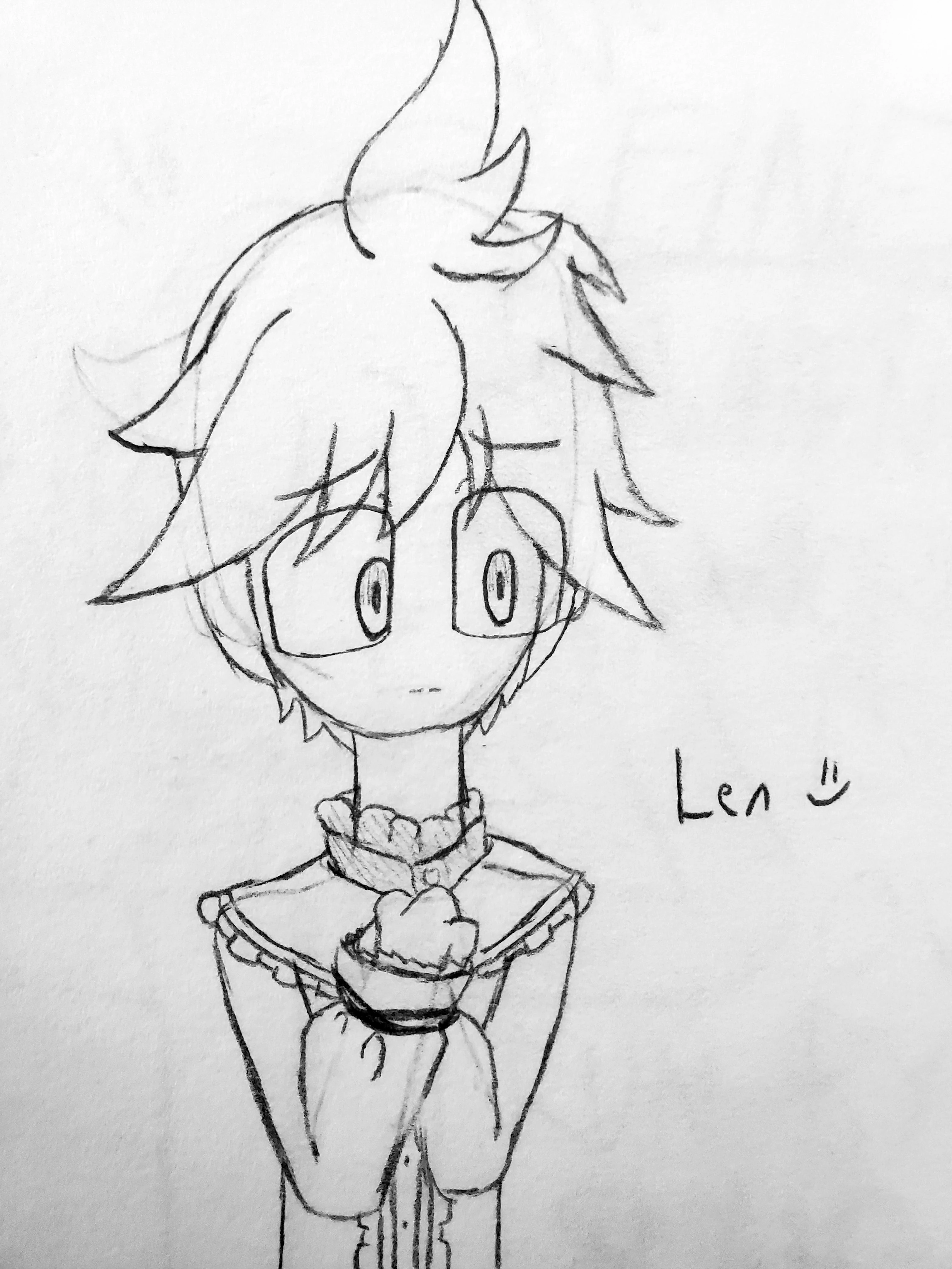 GIVE ME NIIGO LEN I AM LOSING MY MIND PLSSSSS (there are other doodles ...