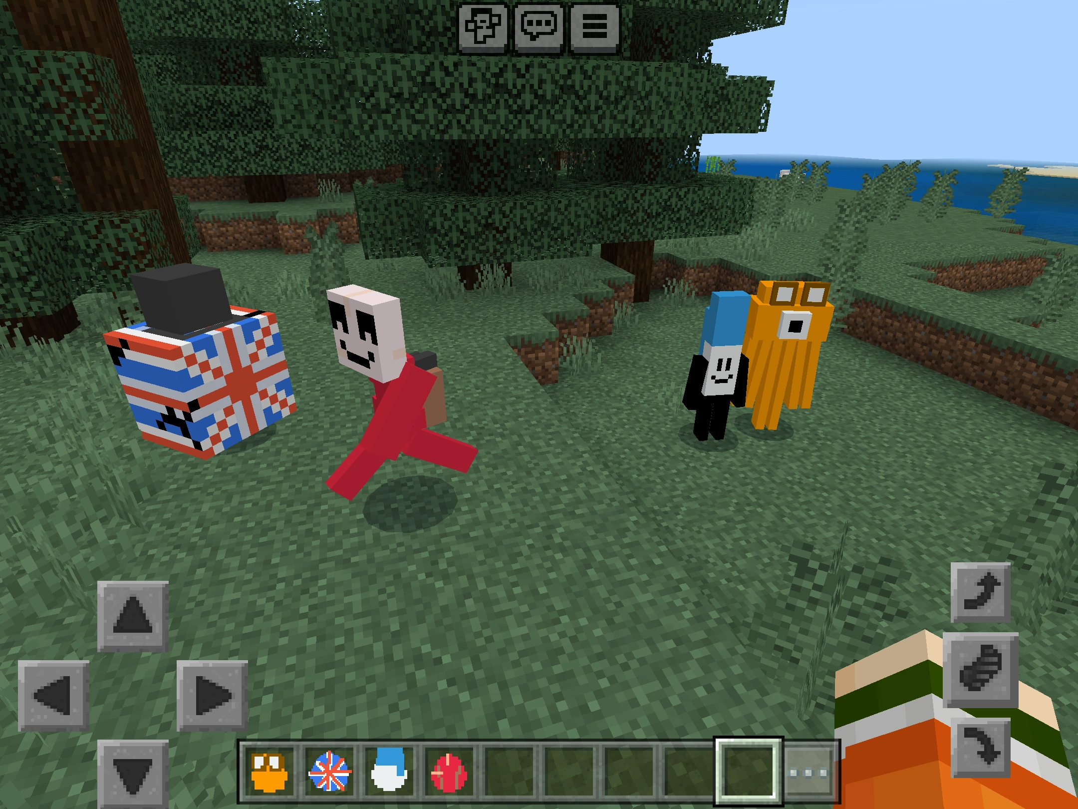 I created my favourite characters in minecraft | Fandom