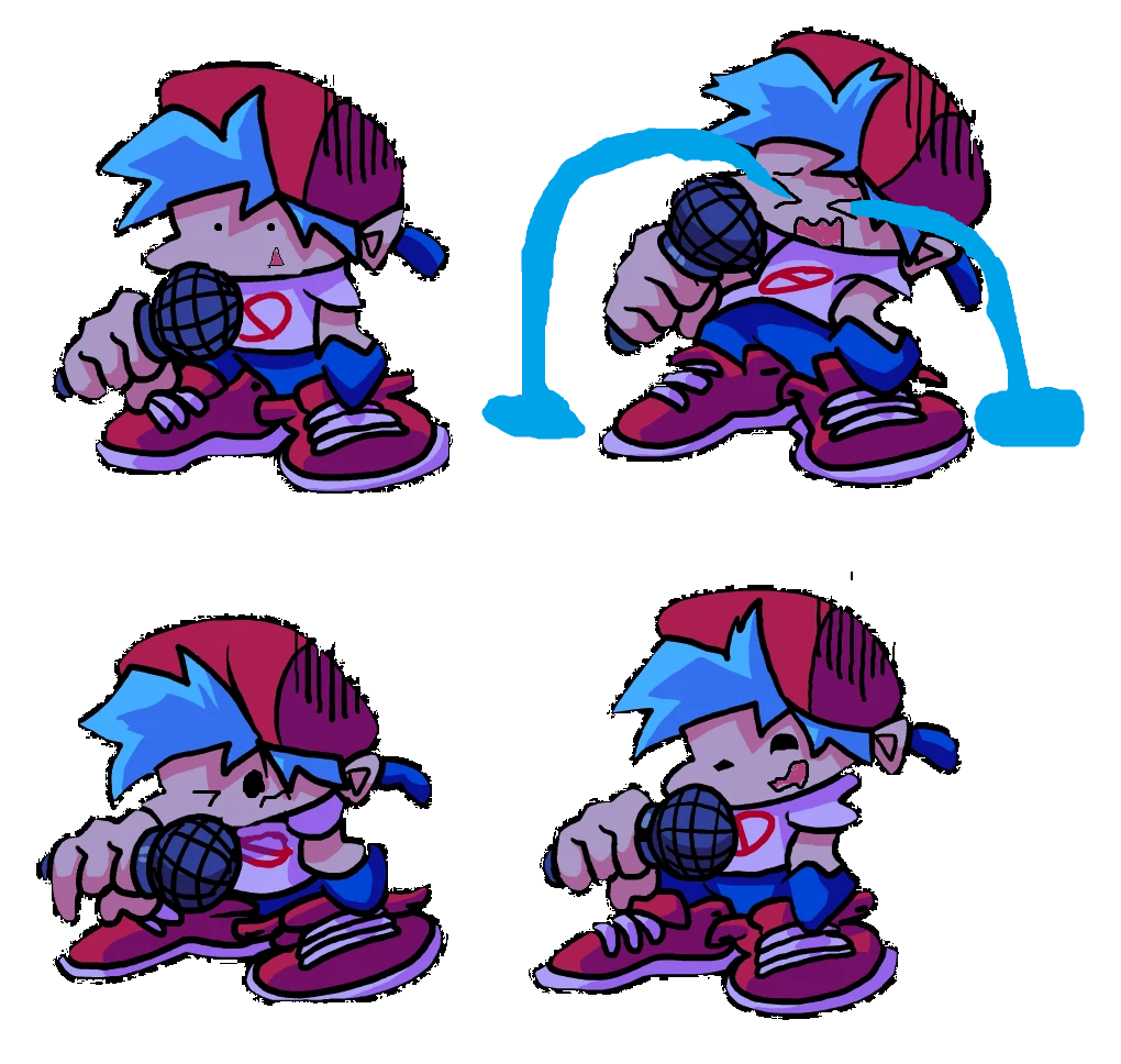 I updated BF's miss sprites | Fandom