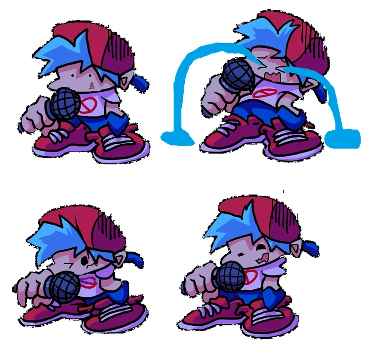 I updated BF's miss sprites | Fandom