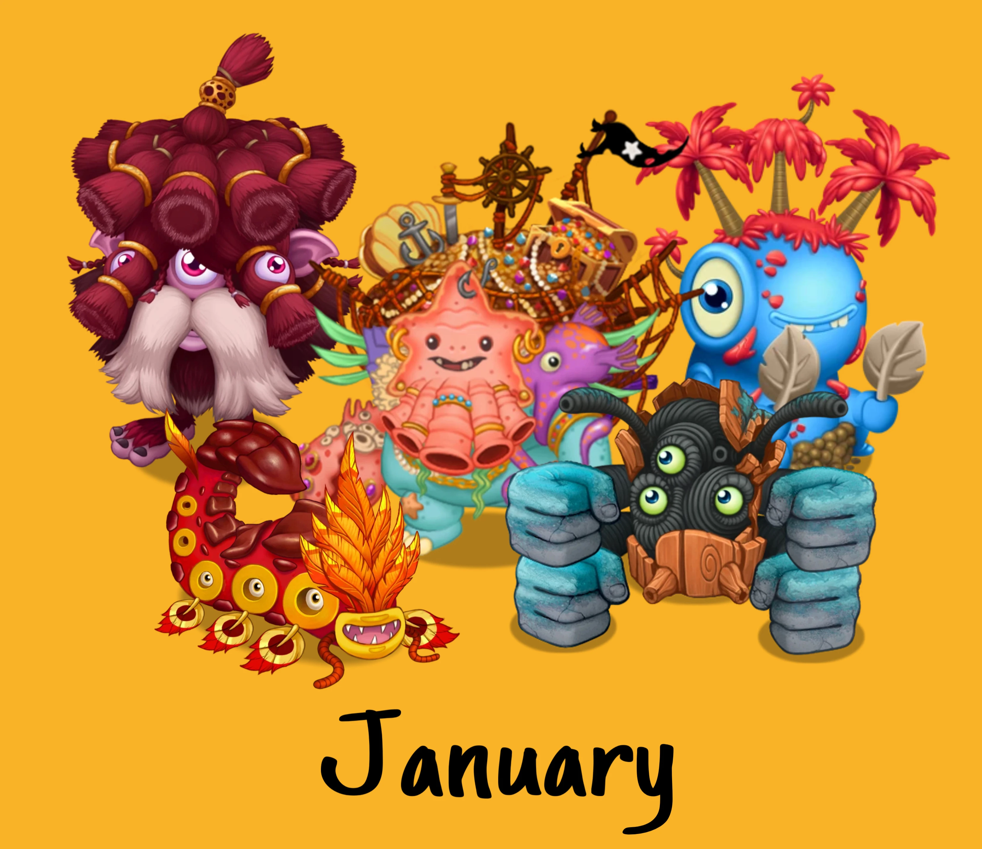 All the new Monsters from January 2024 | Fandom