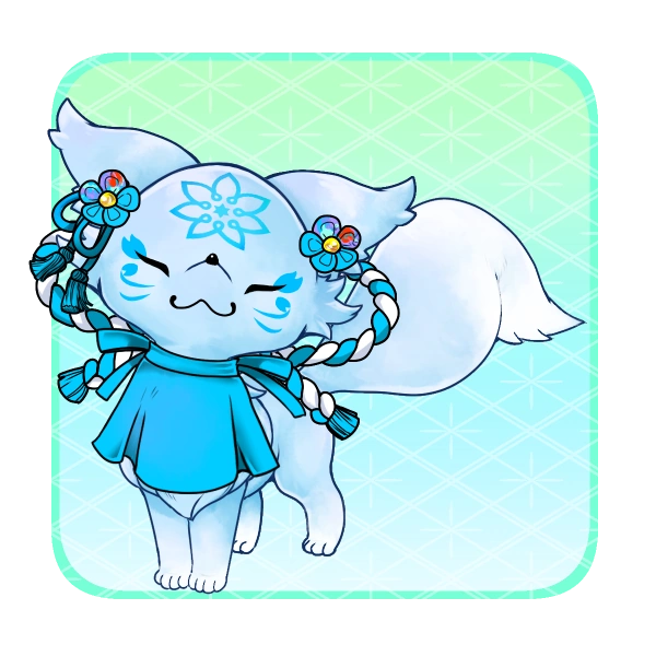 I made a fox version of my oc blue orchid! | Fandom