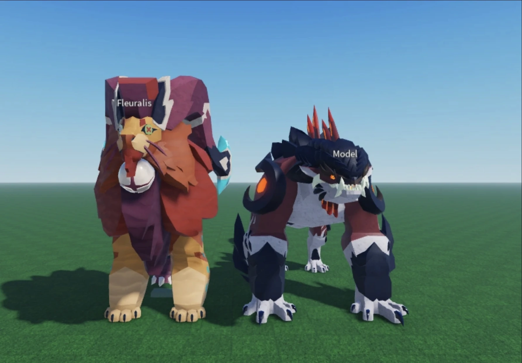 Fleuralis compared to Arsonos (old model) | Fandom