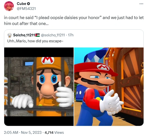 How Mario got out of prison. | Fandom