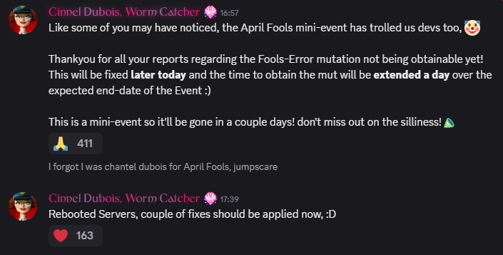 Stuff About The Fools Error Mutation! | Fandom
