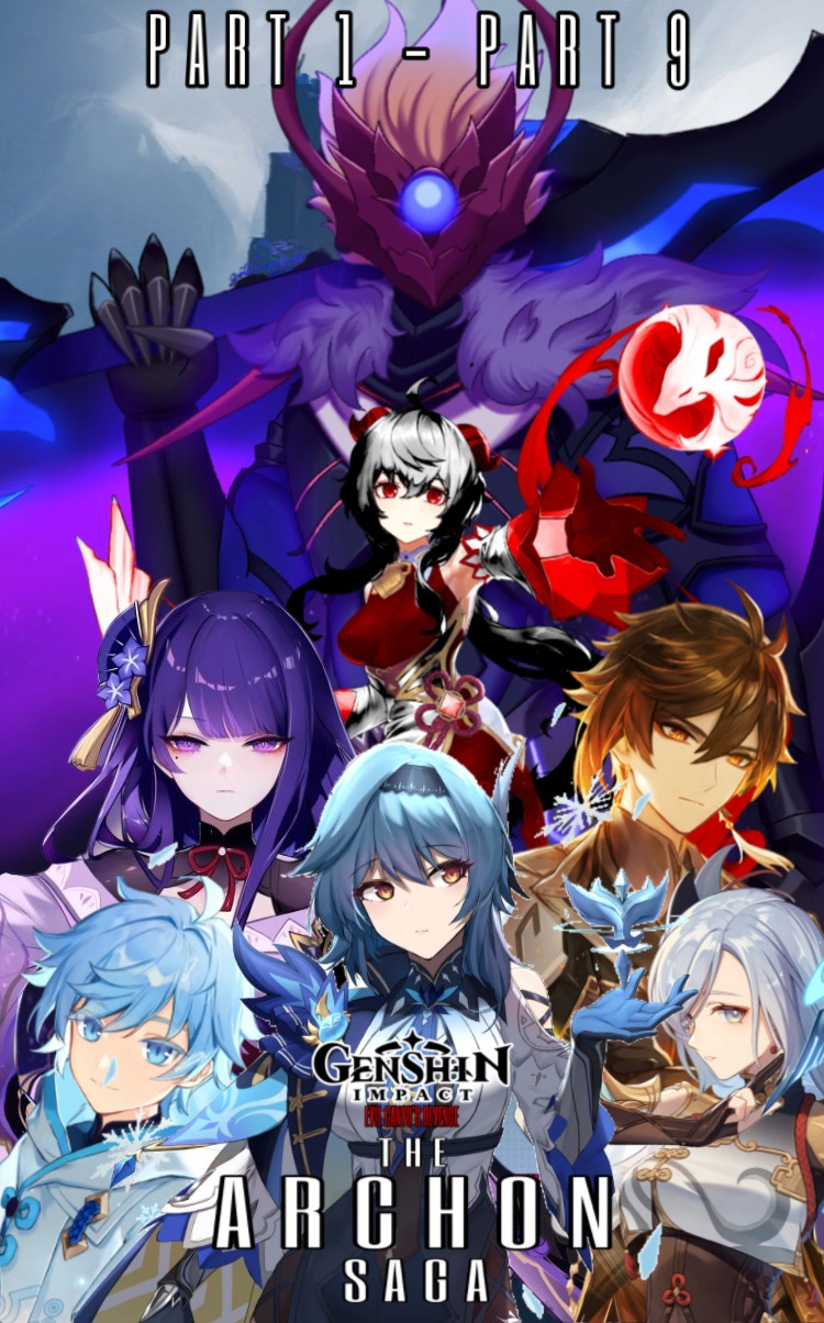 Genshin Impact: Evil Ganyu’s Revenge The Archon Saga Poster | Fandom