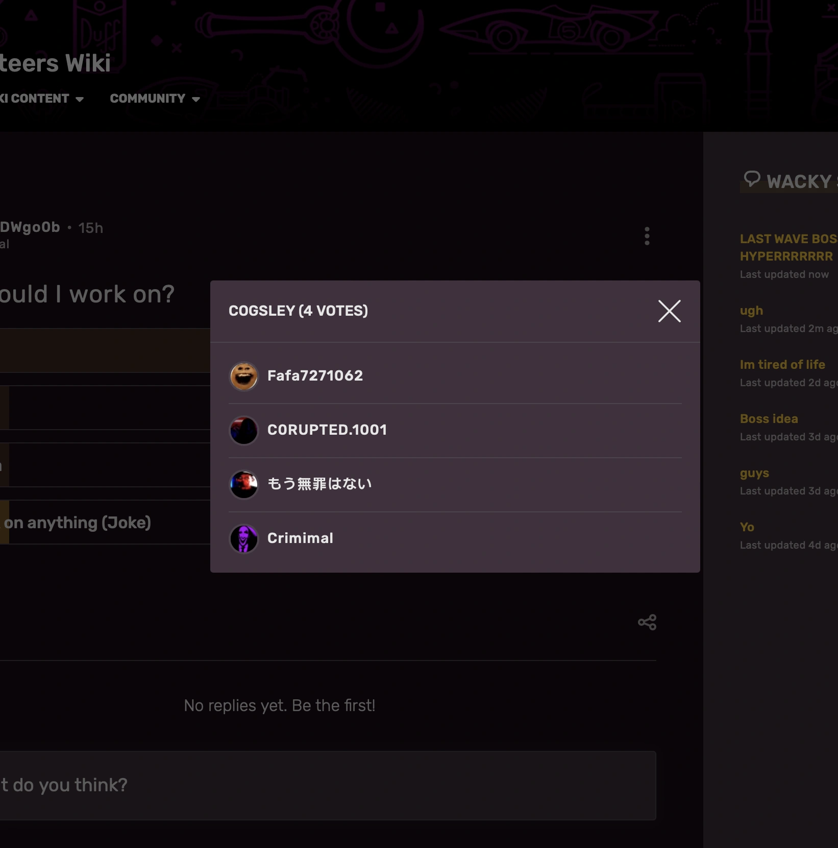 Who da flip are all these ppl | Fandom