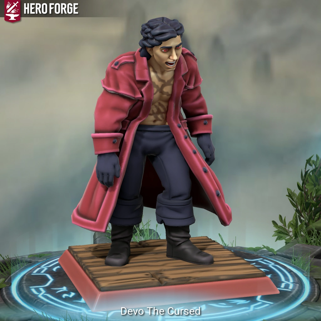 Hero Forge Devo the Cursed | Fandom