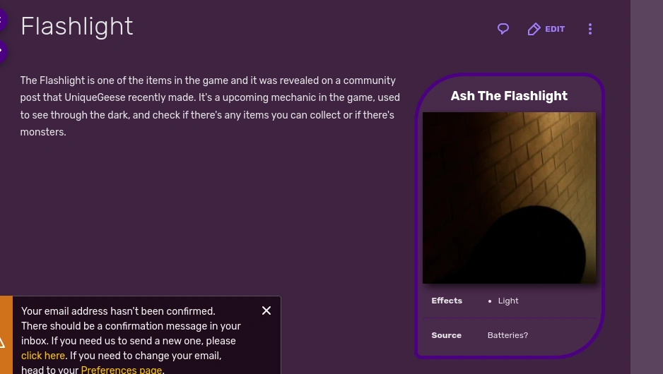 who name the flashlight | Fandom