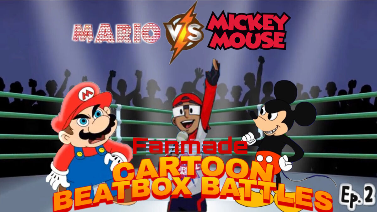 Mario Vs Mickey Mouse Cartoon Beatbox Battles Fan Made Episode 2 | CBB ...