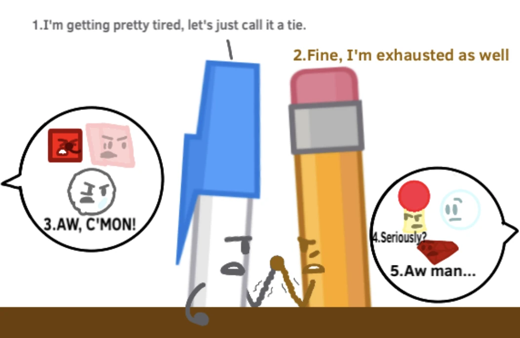 Aftermath of Pen vs Pencil | Fandom