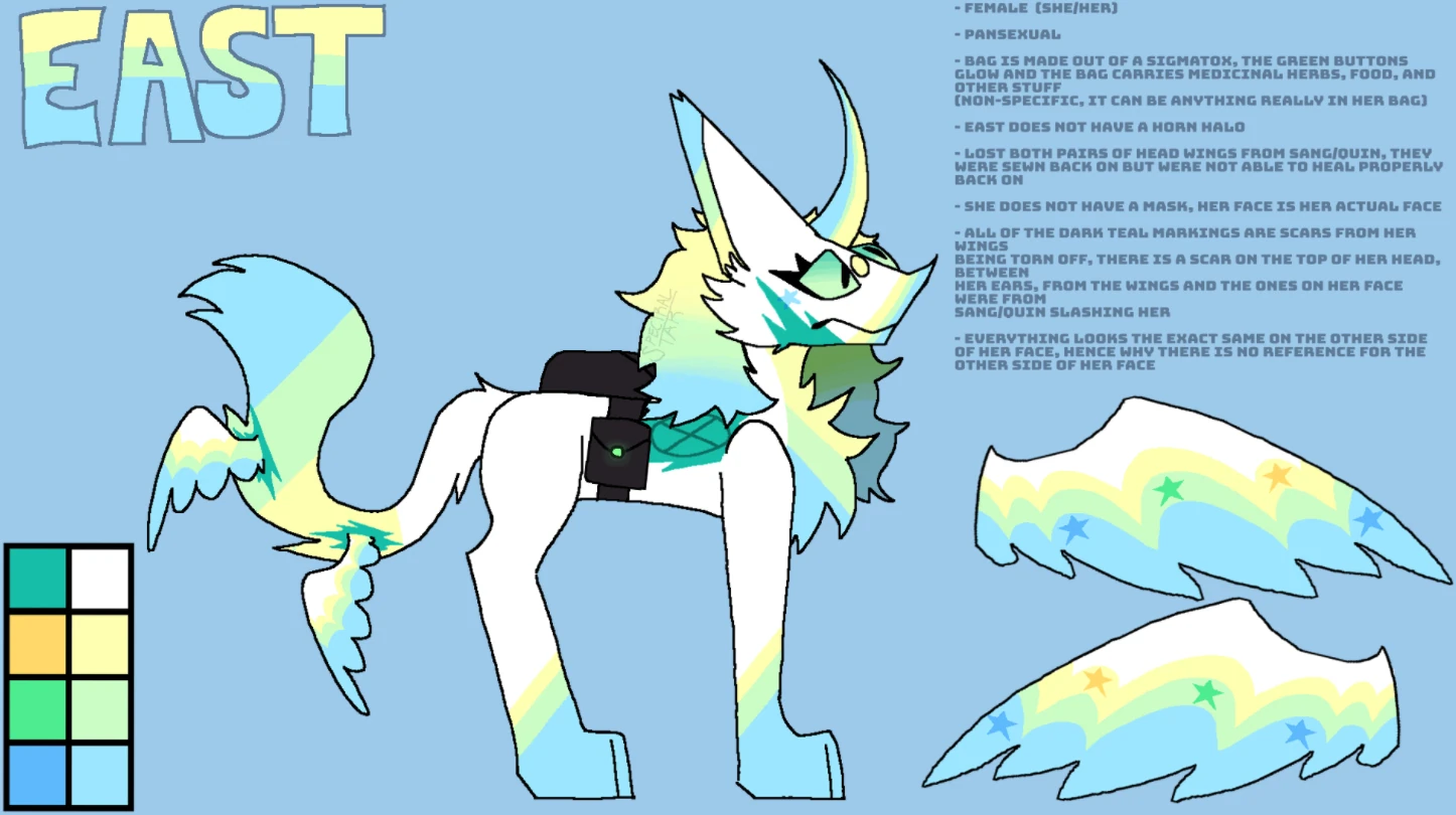 Easts new ref sheet!!! | Fandom