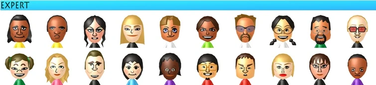 Rank the Expert miis from worst to best | Fandom