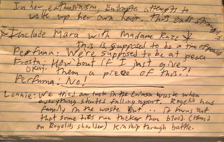 My Fanfic notes: Behind The Scenes! | Fandom