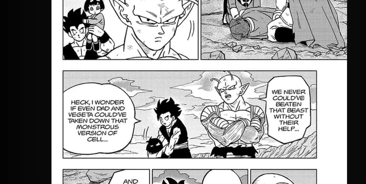 Beast gohan is weaker in the manga apparently | Fandom