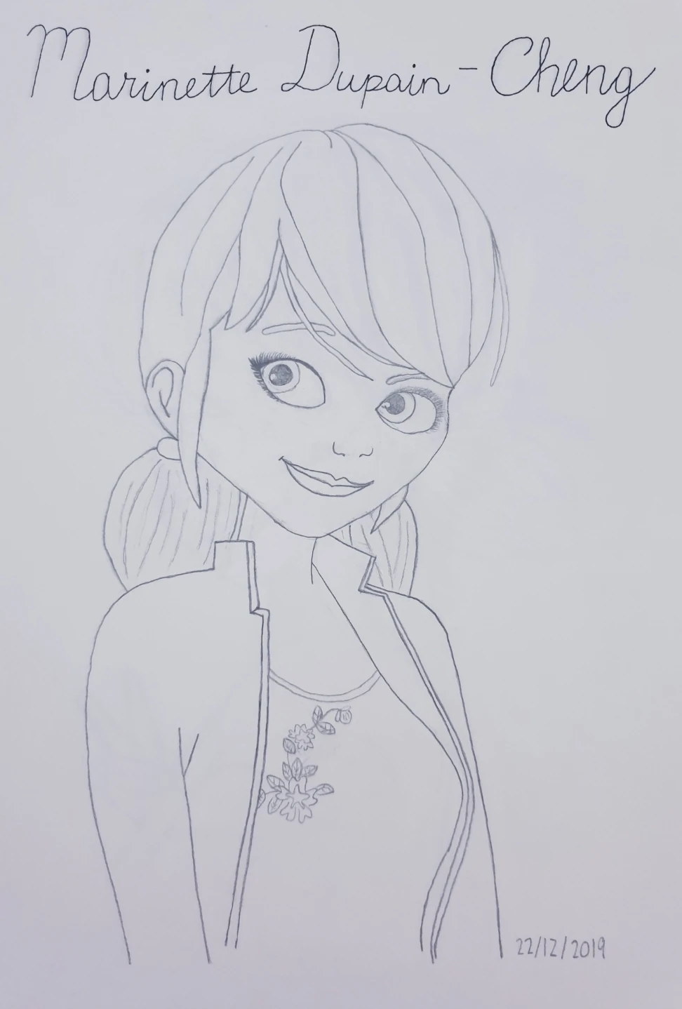 My Drawing of Marinette | Fandom