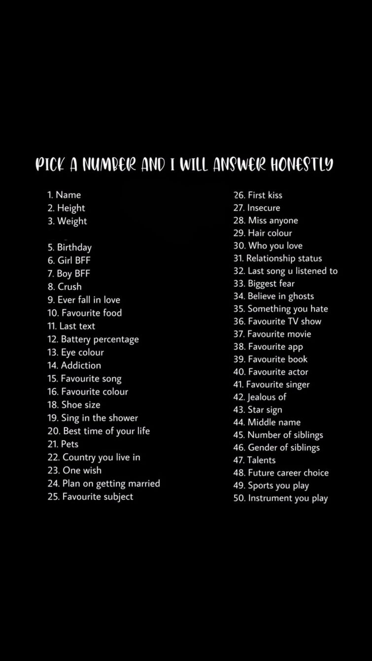 pick-a-number-and-i-ll-answer-it-honestly-fandom