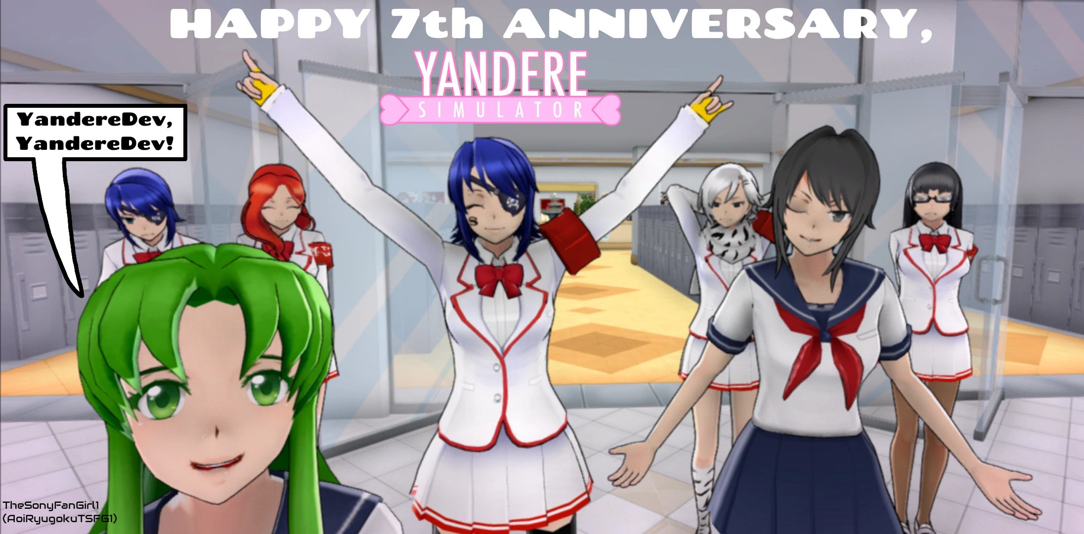 Happy 7th Anniversary, Yandere Simulator! | Fandom