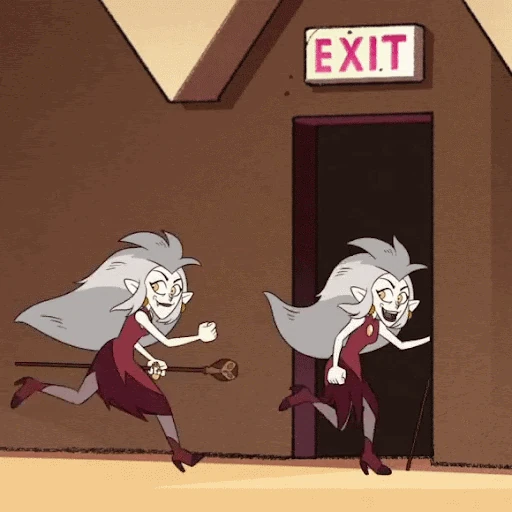 Eda making her exit | Fandom