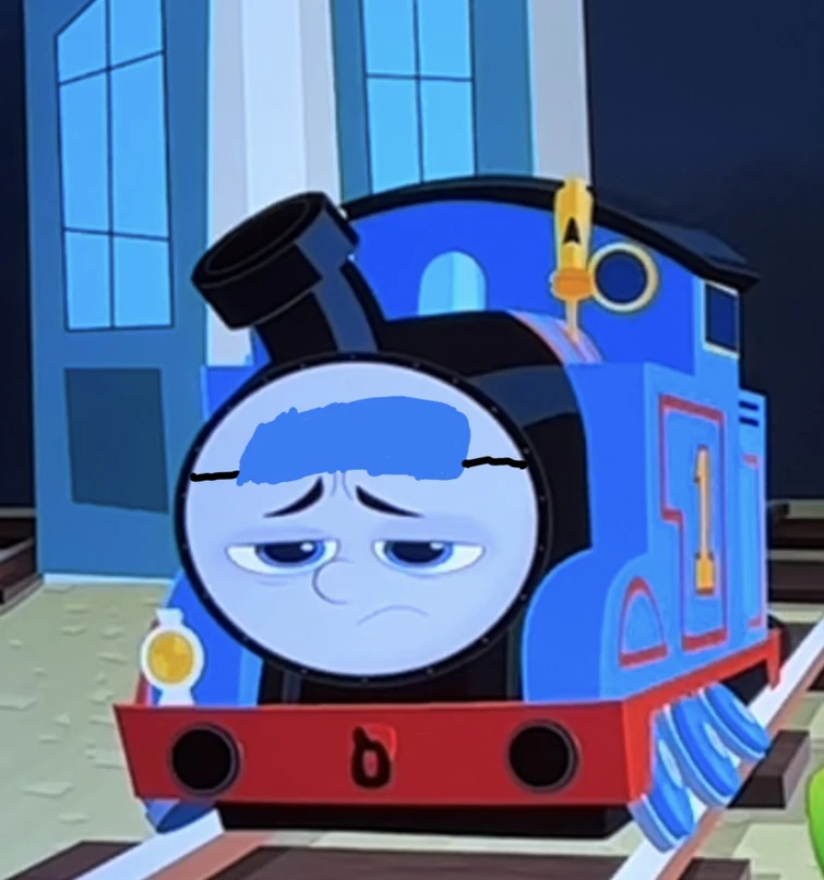 Tired Thomas with Sleep Mask on his Foreheads | Fandom