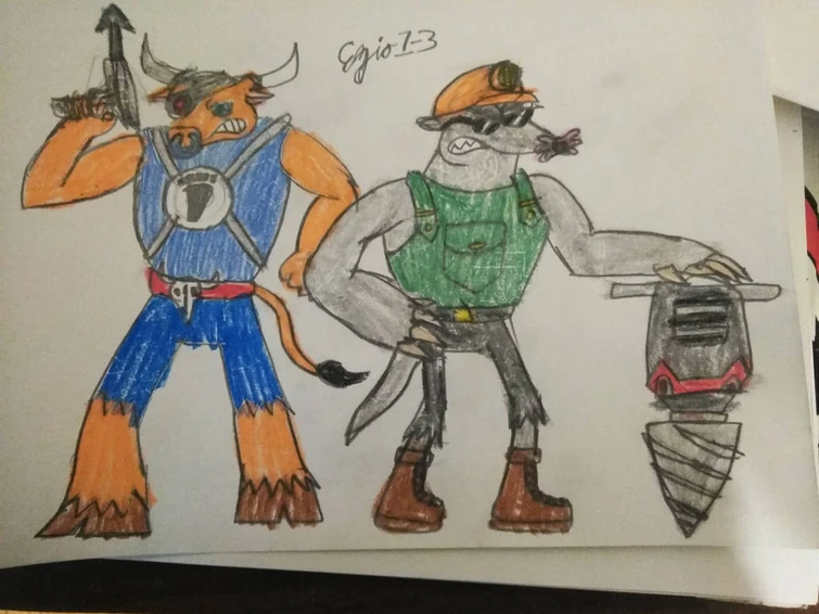 Crash Bandicoot: Groundchuck and Dirtbag | Fandom
