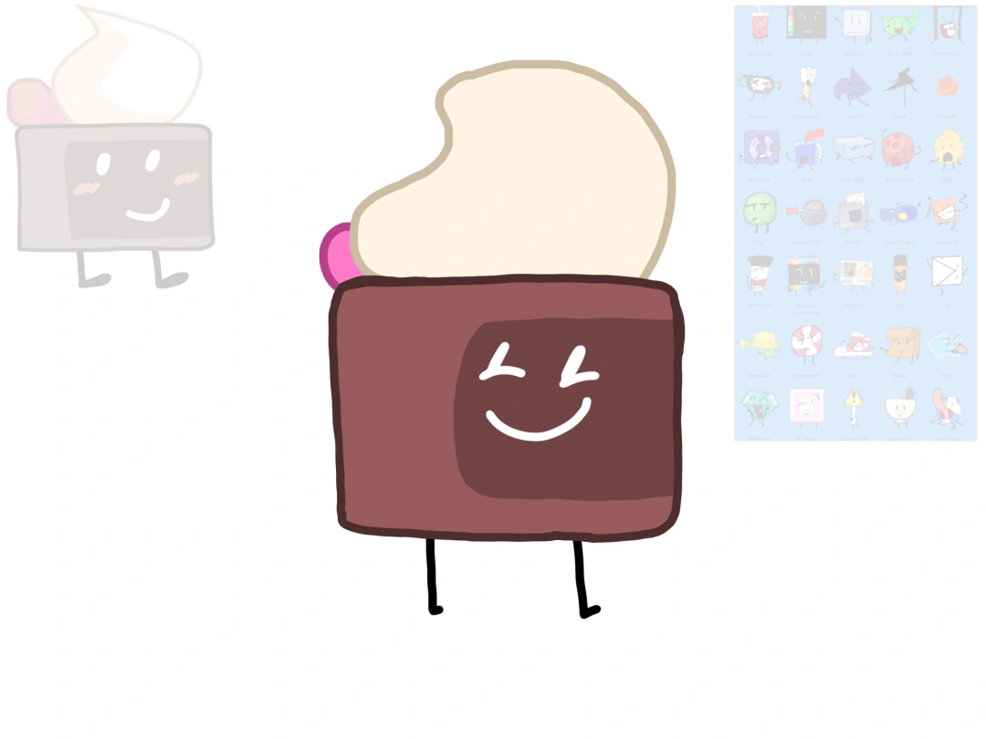 I tried drawing Cake in the Object Fool style and… | Fandom