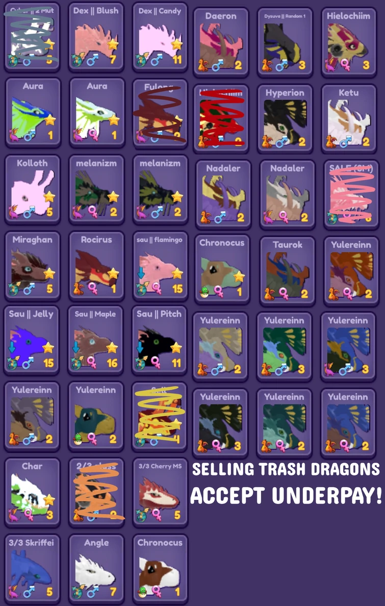 Selling trash dragons | Fandom