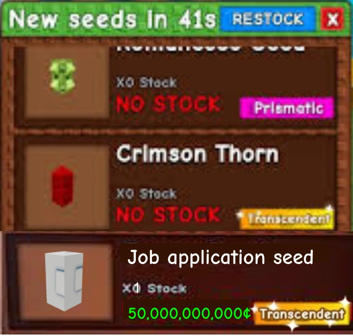 seed shop memes | Fandom