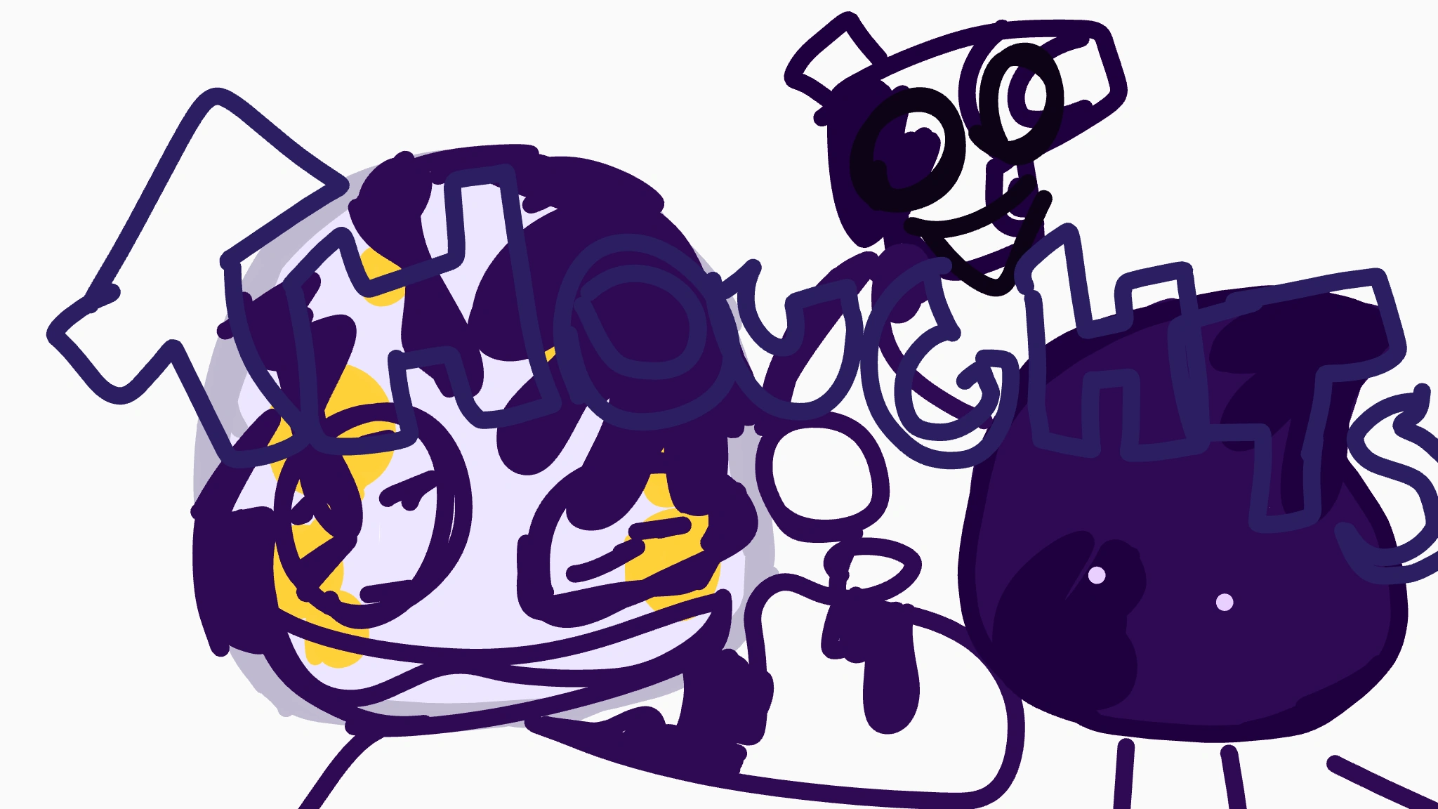 a THOUGHTS artwork idk | Fandom