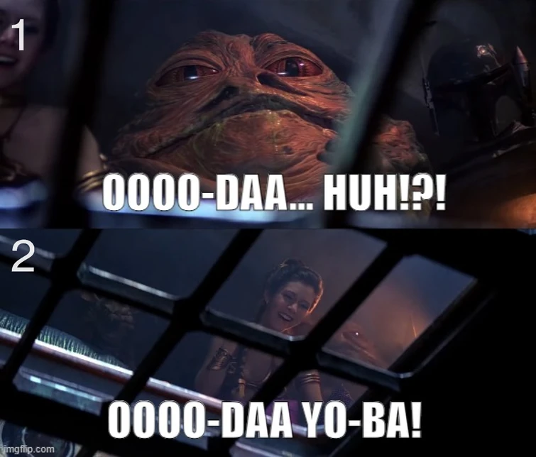 Jabba the Hutt Meme: Misheard Subtitles II | Fandom