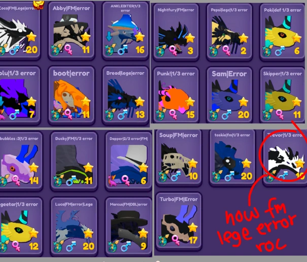 Selling / swapping errors | Fandom