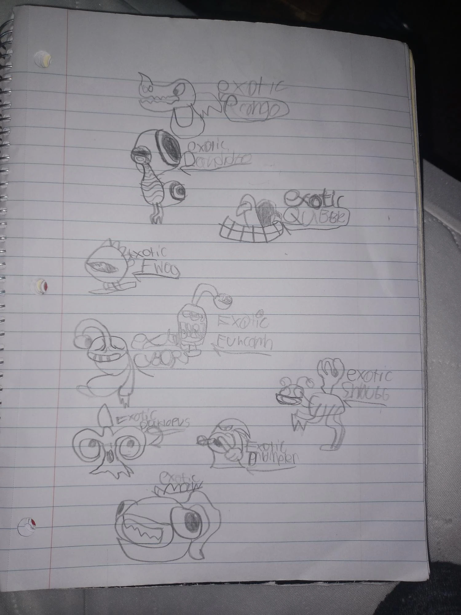 Exotic monsters (a new rarity!) | Fandom