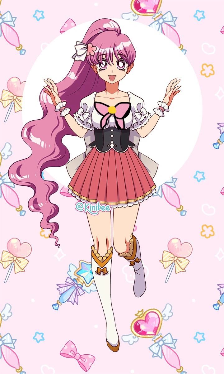 I made cure lovely in magical girl creator! | Fandom