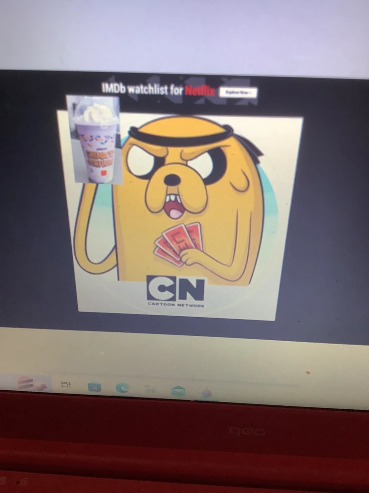 Jake with a grimace shake | Fandom