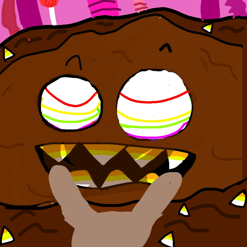 Drew the fudge monster idk | Fandom