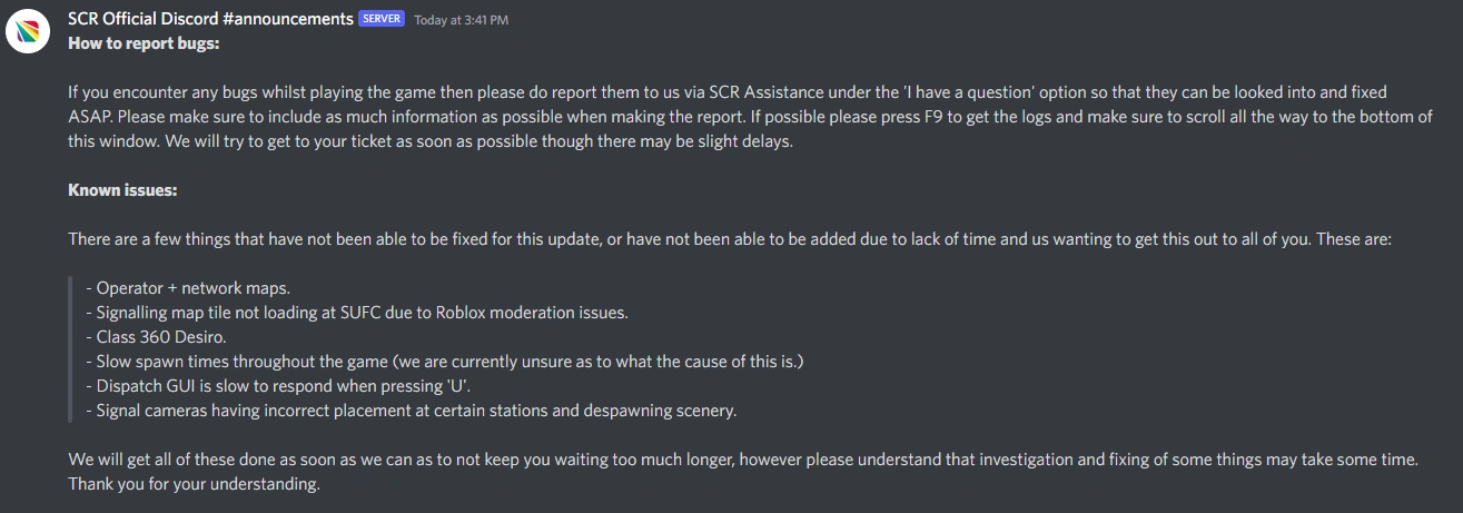 SCR Version 1.10 | Fandom