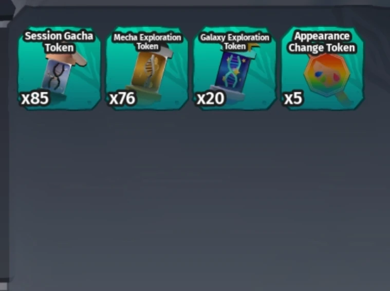 Blehhh trading mecha and session tokens for galaxy tokens | Fandom