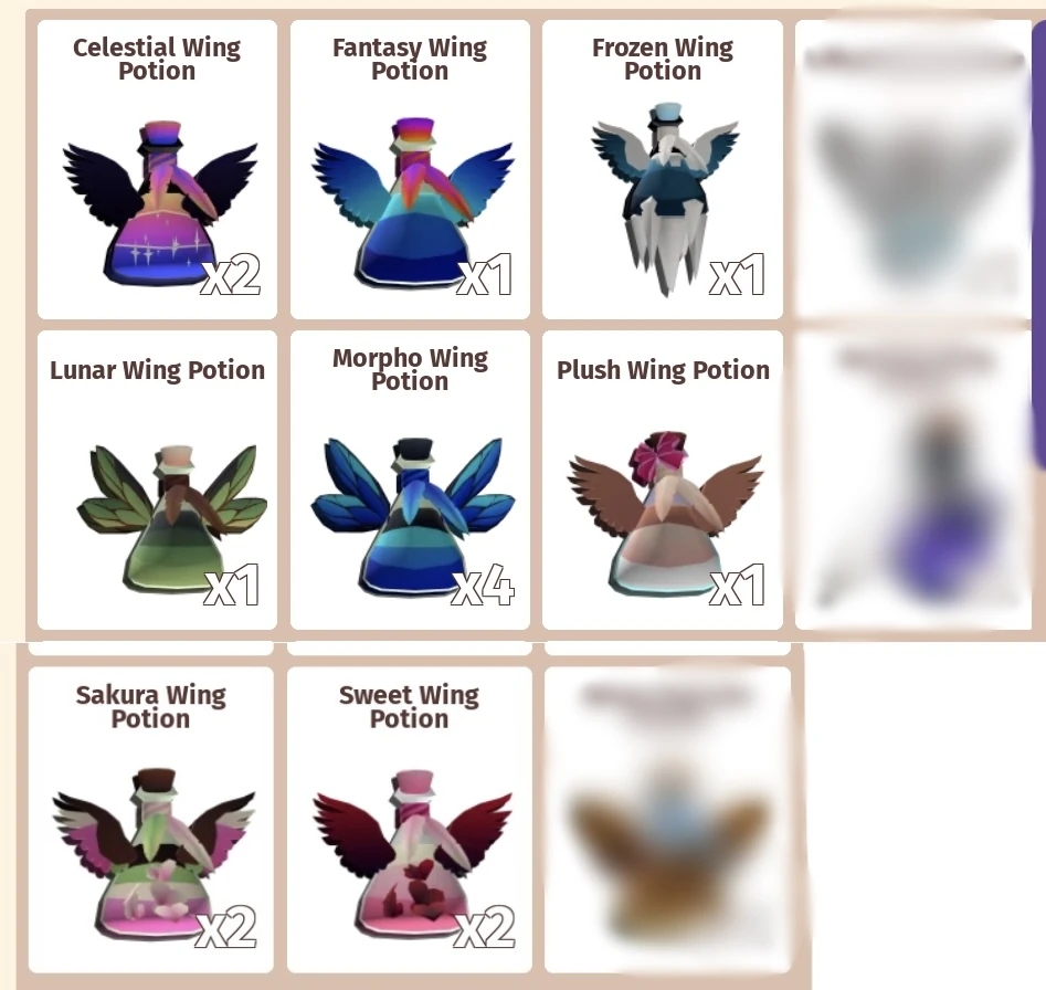 Selling wing potions! | Fandom