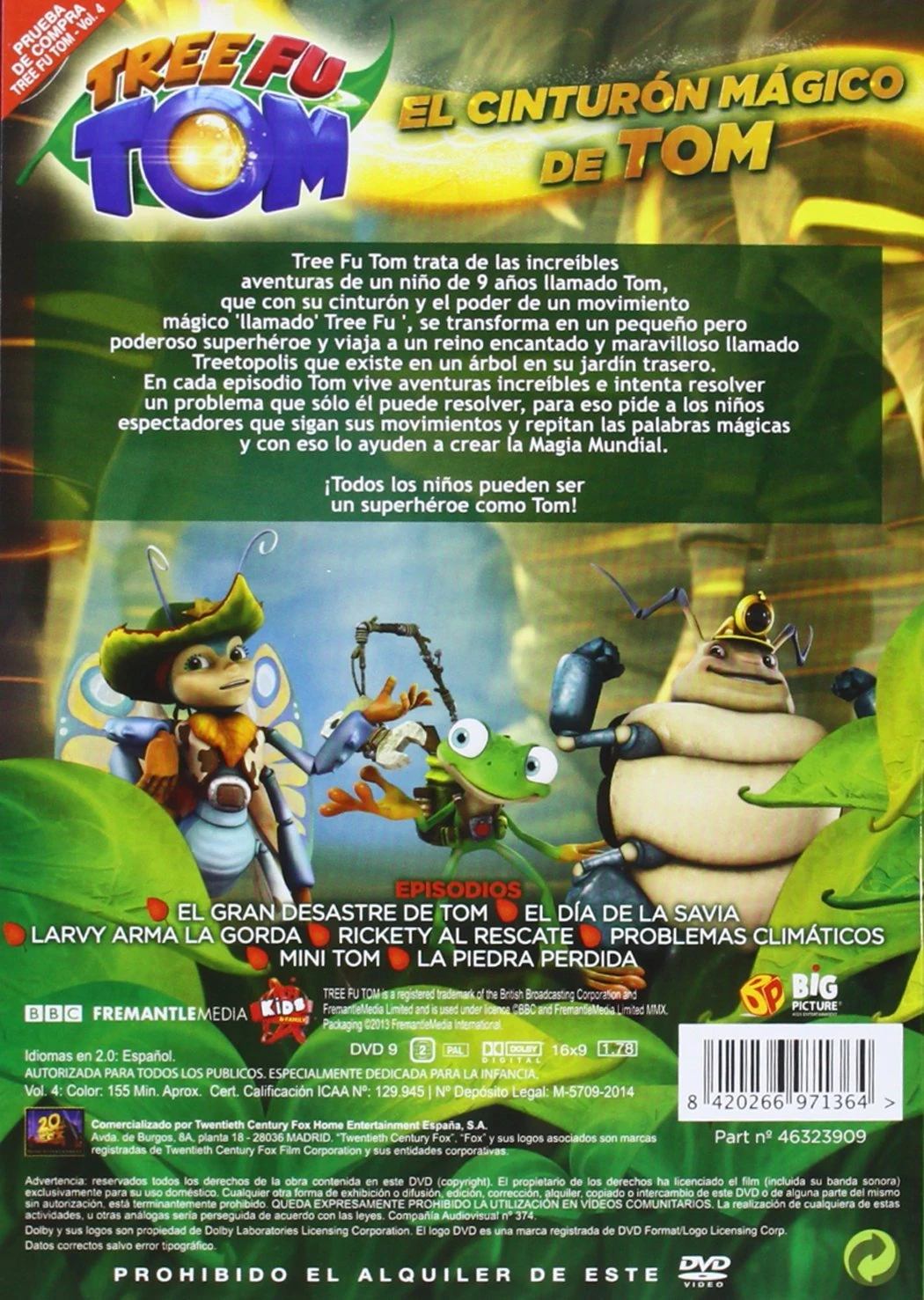 Tree fu Snow! (DvD) | CBeebies Fanon Wiki | Fandom