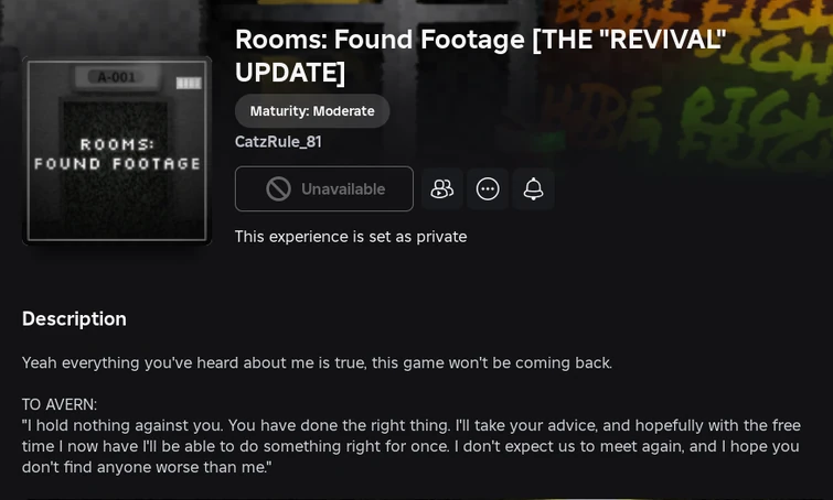 Discuss Everything About Rooms: Found Footage Wiki | Fandom