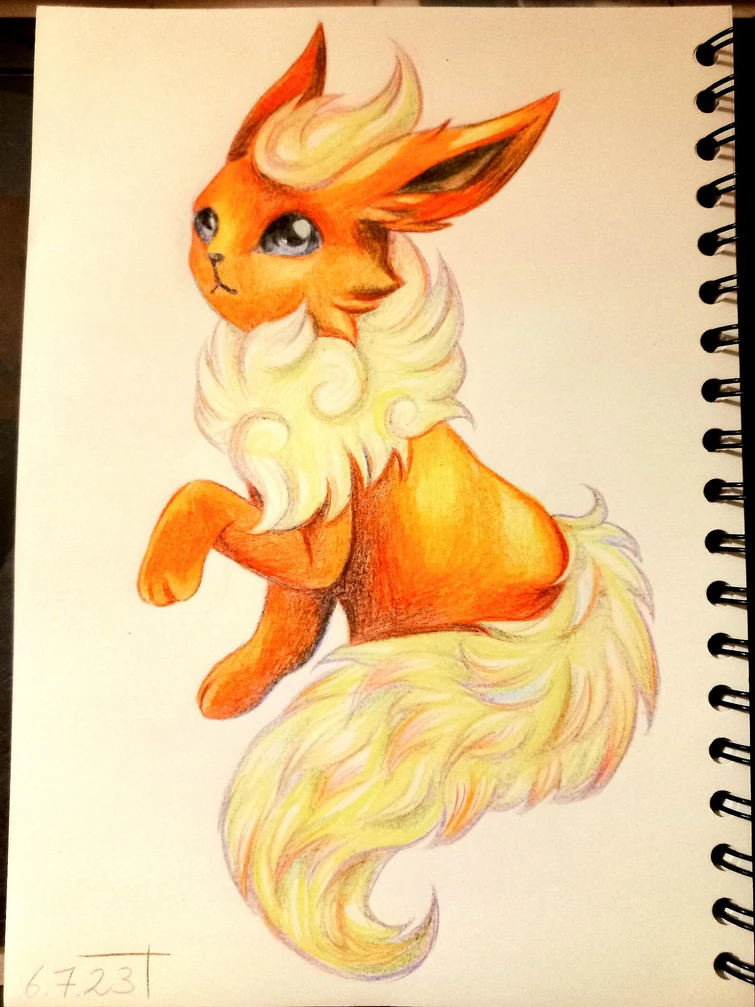 Flareon drawing ️ | Fandom