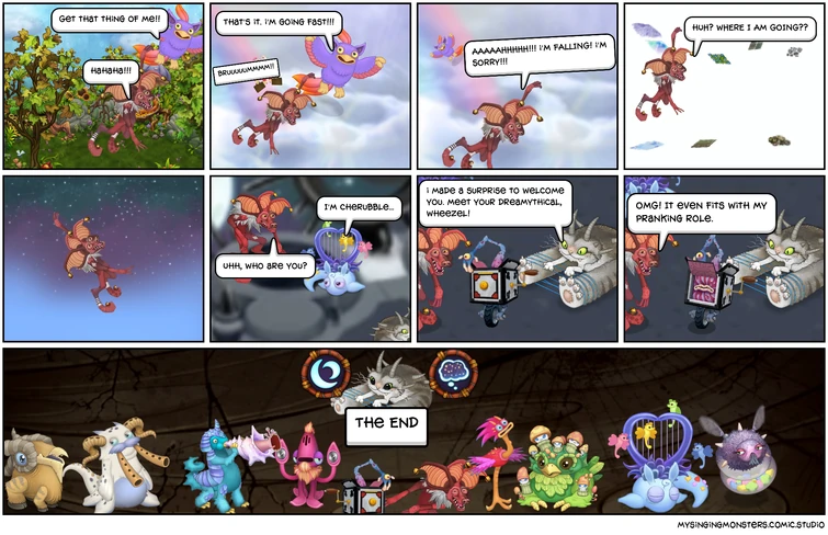 How Hyehehe came to the Mythical Island for the first time: | Fandom