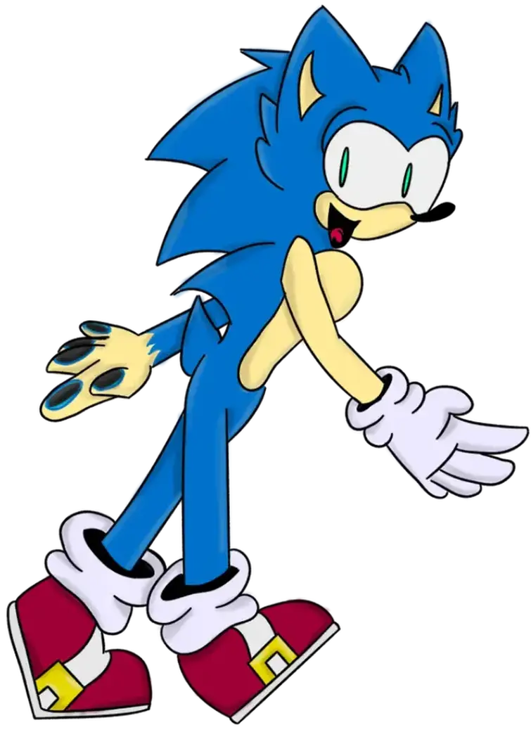what do you depict Sonic’s hands as? | Fandom
