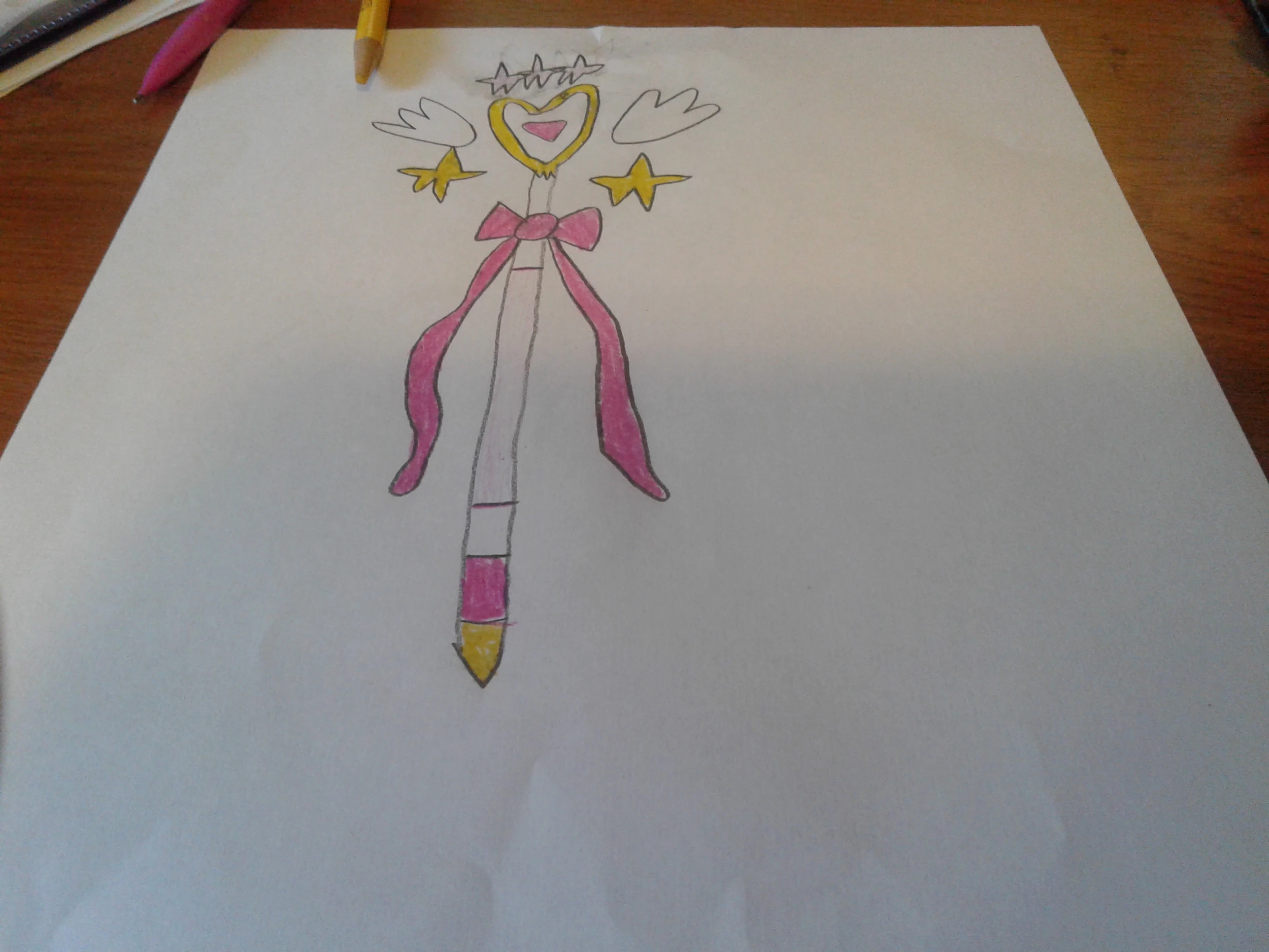 I drew the teleportation staff! | Fandom