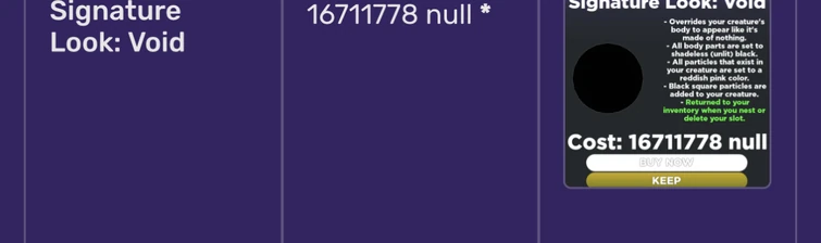 Does anybody understand void mat’s pricing on the page thing? | Fandom