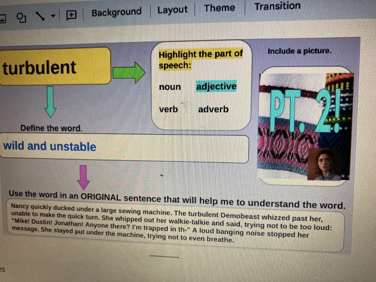 My vocabulary sentences were wild 💀 | Fandom