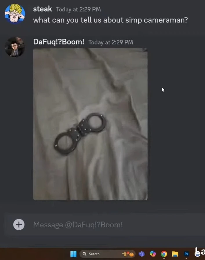 Remember guys, boom said "I Have Interesting PLANS for him, he is deep ...