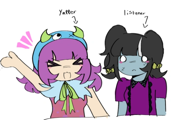 yapper+listener duo | Fandom
